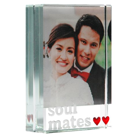 Romantic Gift Idea, Soulmates Photo Frame by Spaceform