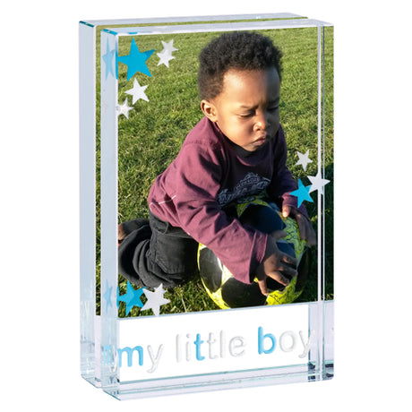 New Parent Gift Idea, Engraved Glass Photo Frames | Spaceform